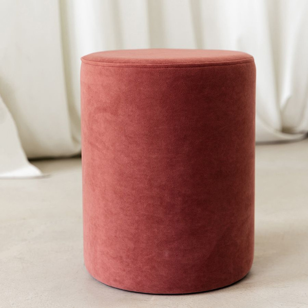 Пуф Pantera SPA Круглый на пятках, Микровелюр, 35х35х46 см - купить по ...