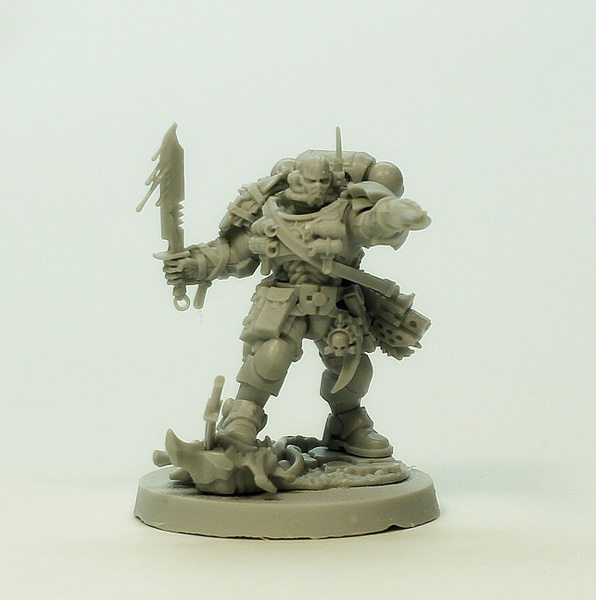 Warhammer 40000 Lieutenant in Phobos Armour / Leviathan 2023 / Фигурки ...