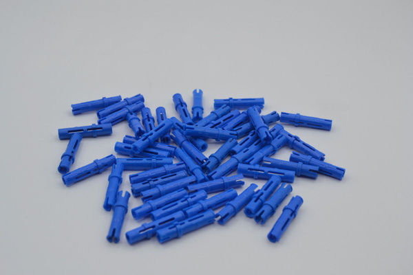 LEGO Штифт 3L, с продольными выступами трения, синий 100 шт. (4514553 / ...