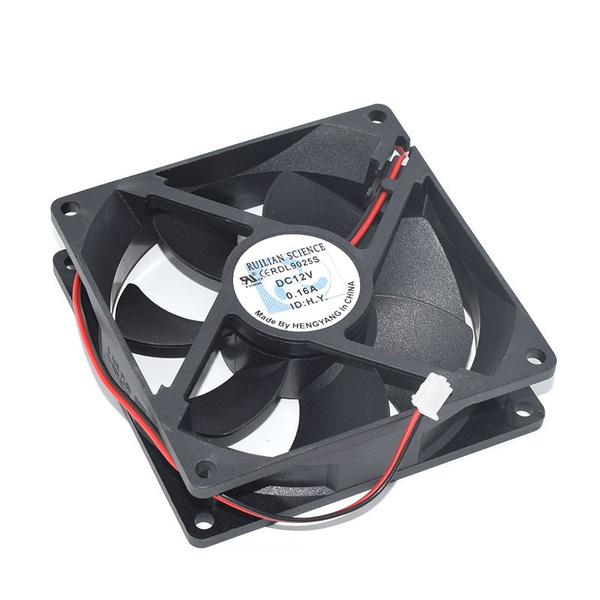 RDL9025S DC12V Новый 9cm квадратный охлаждающий вентилятор 0.16A 2Lines ...