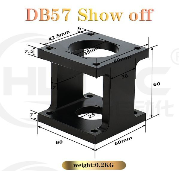 Кронштейны для шагового Двигатель DB57 для nema23 - купить с доставкой ...