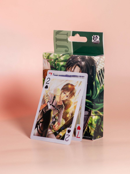Игральные карты аниме Атака титанов / anime карты Attack on titan ...