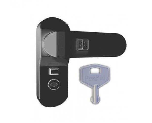 Ограничитель оконный Penkid, SashLock1 Anthracite, Алюминиевый сплав, ABS пластик - купить по ...
