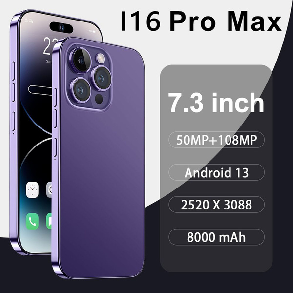 Смартфон i16Pro Max - купить по выгодной цене в интернет-магазине OZON (1212630312)