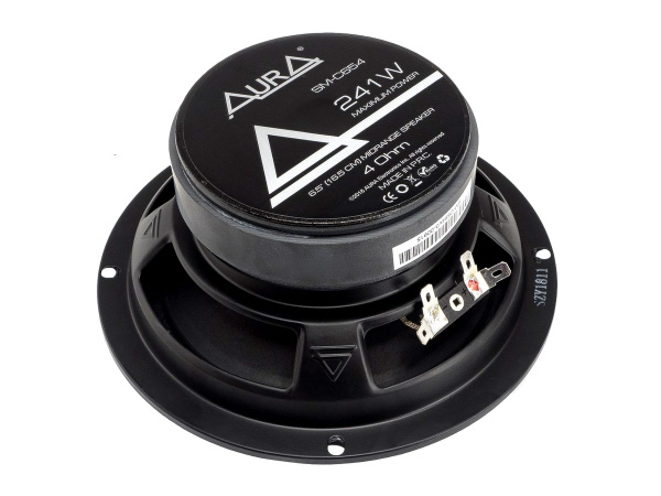 Автомобильные колонки AURA SM - С654 v3 16.5 см (6.5 дюйм.) 121 Вт ...