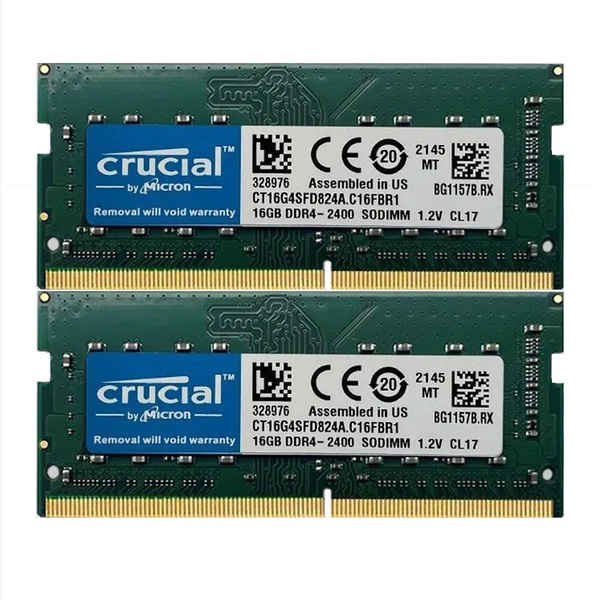 Модуль оперативной памяти Micron DDR4 2400 МГц SO-DIMM 1,5B16 ГБ ...