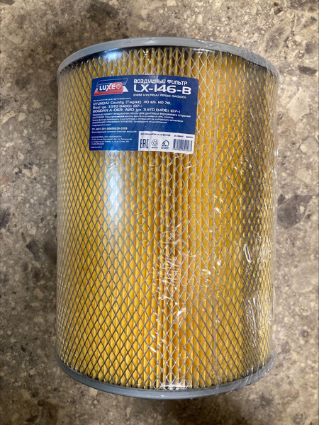 Корпус воздушного фильтра LUXE Воздушный фильтр LX-146-B HYUNDAI/BOGDAN (двигатель 3.9TD ...