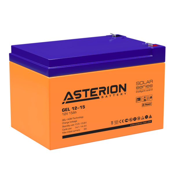 Батарея для ИБП ASTERION BATTERY Delta GEL 12-15 купить по выгодной ...