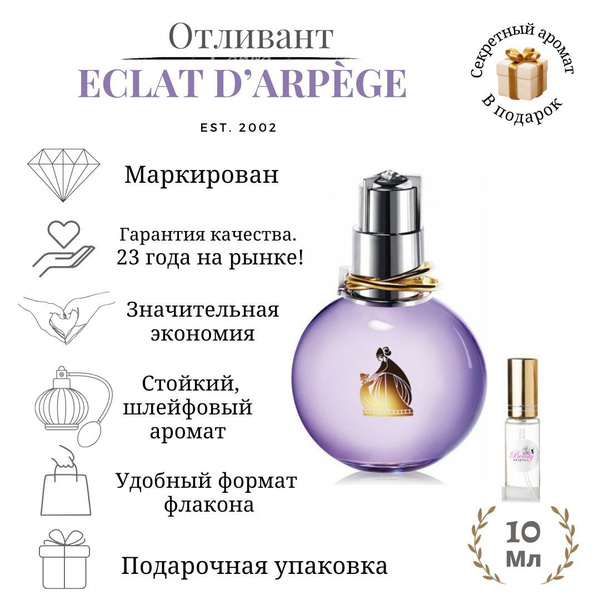 Beauty Квартал Распив ECAR Духи 10 мл (1189580725)