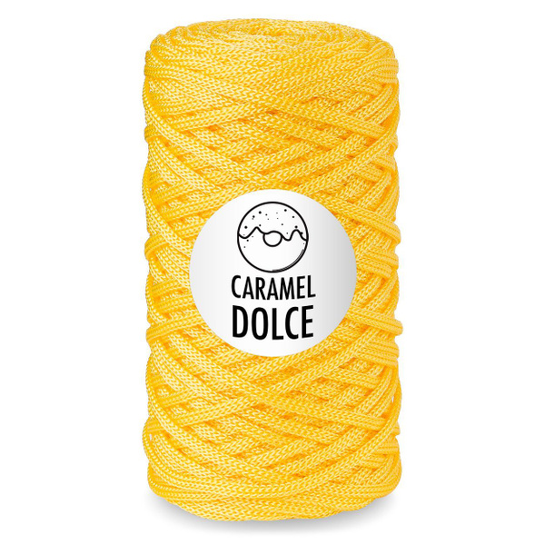 Шнур Caramel DOLCE (Карамель Дольче) Манго, 4 мм 100м/200гр, шнур ...