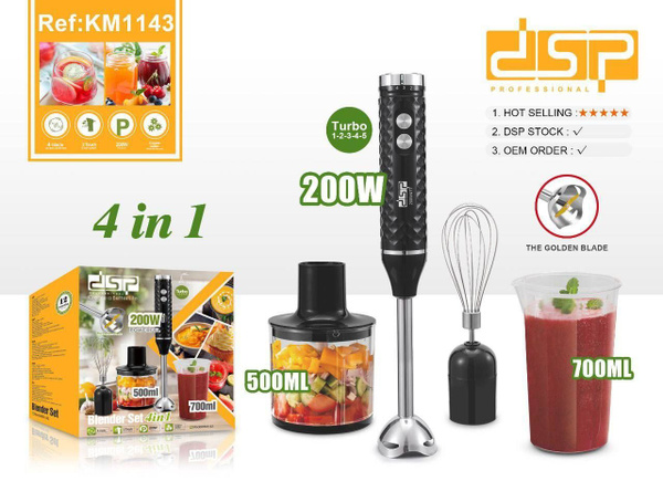 Блендер DSP KM-1143 купить по низкой цене с доставкой в интернет-магазине OZON (1247513330)