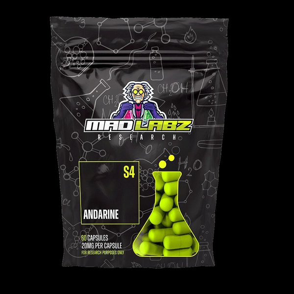 Анаболический комплекс Mad Labz Andarine S4 60 caps - купить с доставкой по выгодным ценам в ...