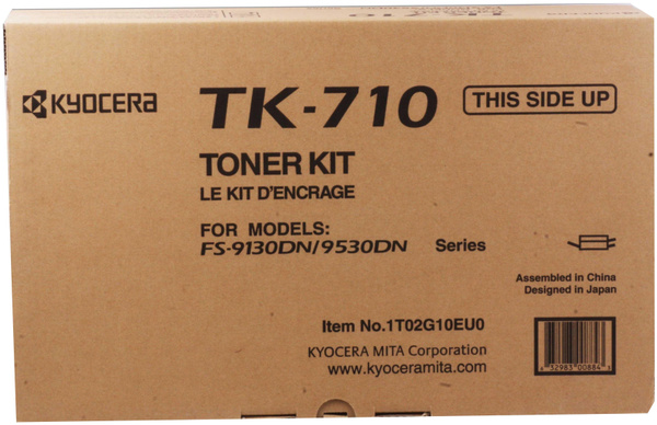 Расходник для печати KYOCERA Картридж лазерный Mita TK-710 Черный (black), Черный (black), для ...