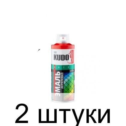 Эмаль KUDO Kudo Универсальная Акриловая Satin RAL 8017 (520мл, коричнево-шоколадная ...