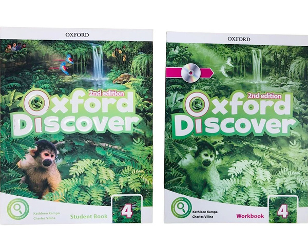 Oxford Discover 4 Student Book + Workbook with DVD (2nd edition) | Vilina Charles купить на OZON ...