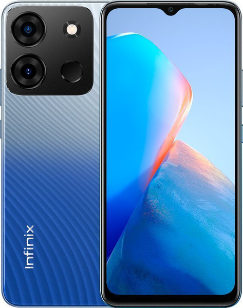 Смартфон Infinix Smart 7 Plus 64 ГБ 3 ГБ Голубой IPS 2 SIM купить c ...