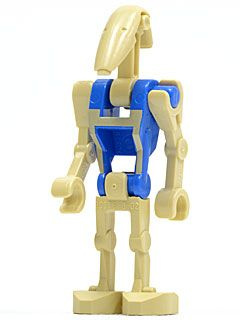 Минифигурка Lego Battle Droid Pilot with Blue Torso with Tan Insignia ...