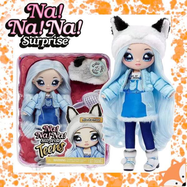 Кукла Na Na Na Surprise Teens Alaska Frost Волк - купить с доставкой по ...