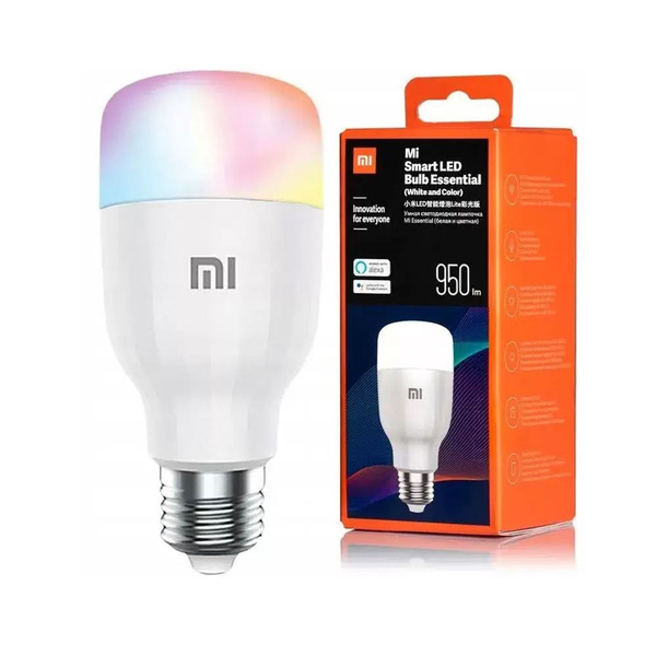 Светодиодная Умная лампочка Xiaomi E27 Софит 950 Лм 2700 К - купить в ...