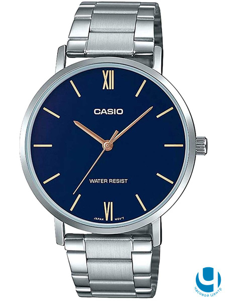 Японские наручные часы Casio Collection Mtp Vt01d 2b купить с доставкой по выгодным ценам в