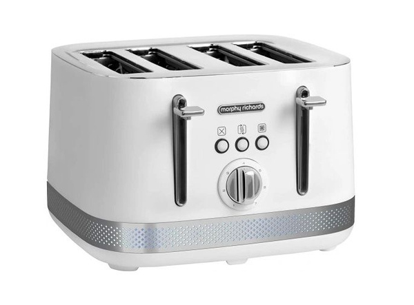 Тостер Morphy Richards Illumination, белый купить по выгодной цене в ...