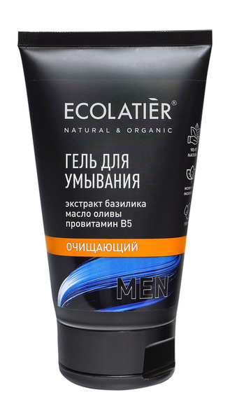 Ecolatier Men Очищающий гель - купить с доставкой по выгодным ценам в интернет-магазине OZON ...
