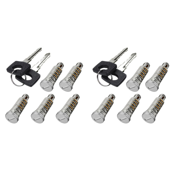 Лерой-6707600205 10 шт. дверные замки с 4 одинаковыми ключами для ...