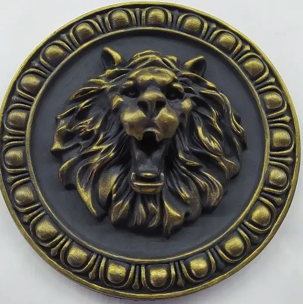 Украшение настенное интерьерное ЛЕВ 3 Д италия купить по доступным ценам в интернет магазине