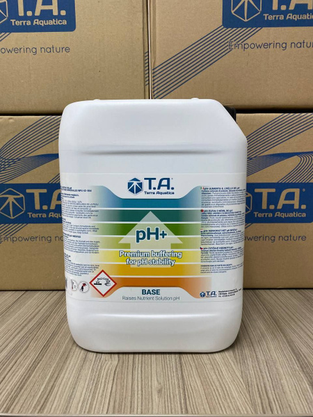Регулятор pH + Terra Aquatica (pH Up GHE) 10 л EU - купить с доставкой по выгодным ценам в ...