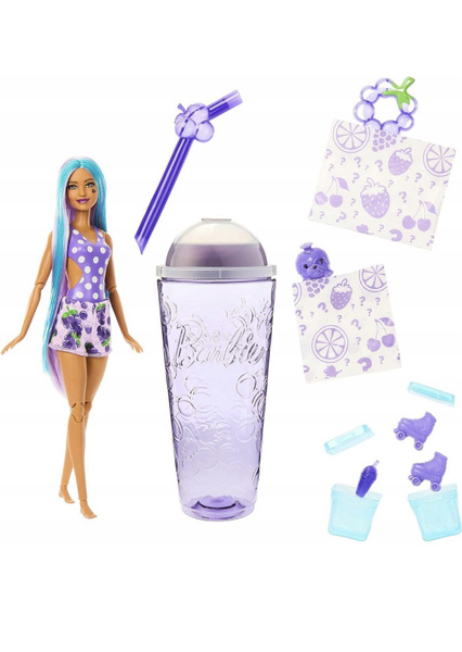 Кукла барби с ароматом винограда / Barbie Pop Reveal Fruit Series Grape ...