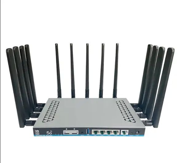 Роутер 3000Mbps WiFi6 11ax Gigabit M2 Openwrt Unlocked 5G Modem Router ...