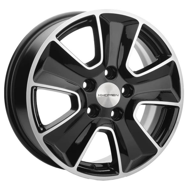 Колесный диск Khomen Wheels 16x6.5" PCD5x114.3 ET50 D67.1 Литой ...