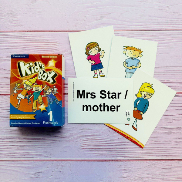 Kids box 1 flashcards updated second edition. Карточки к курсу Kids box ...