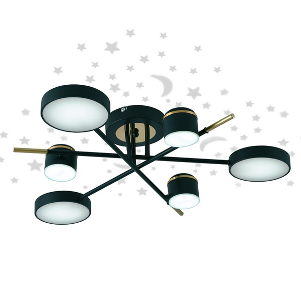 Jupiter Lighting Люстра потолочная, 99 Вт купить на OZON по низкой цене ...