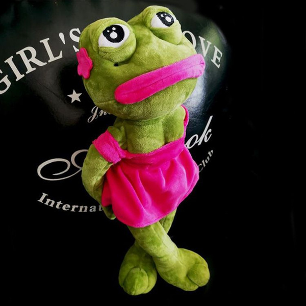 Плюшевая игрушка Fancy Pepe the Frog 45 см / Детская мягкая игрушка для ...