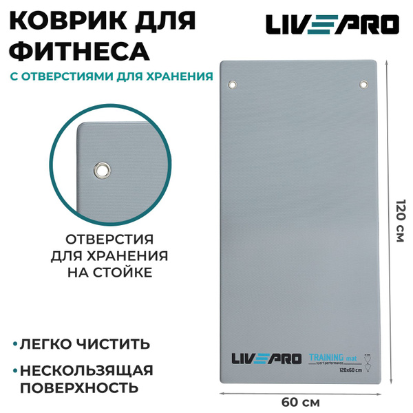 Мат гимнастический LIVEPRO Hanging Core Mat, 120х60х0,7 см. - купить в ...