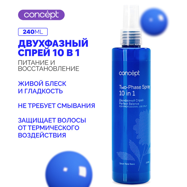 Двухфазный спрей 10 в 1 perfect balance для тонких и нормальных волос ...