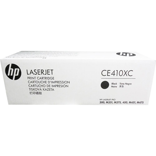 Расходник для печати HP CE410XC, Черный (black), для лазерного принтера ...