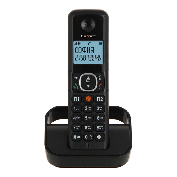 Телефон DECT teXet TX-D5605A Black - купить с доставкой по выгодным ценам в интернет-магазине ...
