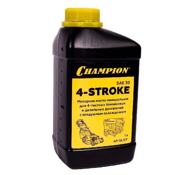 Масло для 4-тактных двигателей минеральное CHAMPION SAE 30, 1л купить ...