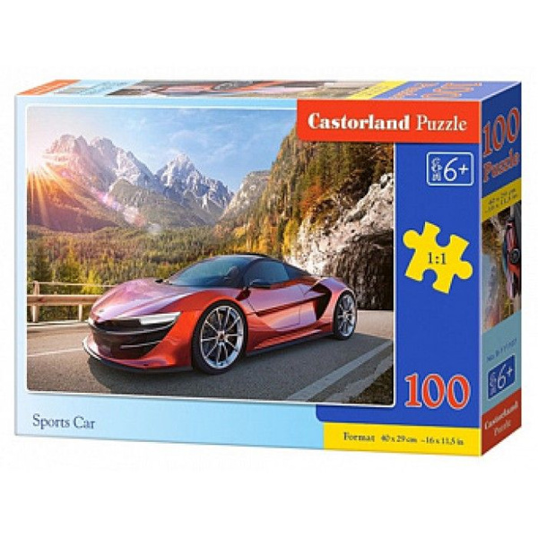 Пазлы 100 "Спорткар" (10012020/140219/0014914, Польша) - купить с ...