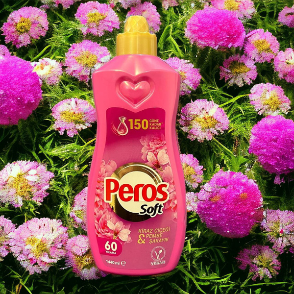 PEROS Кондиционер ополаскиватель для белья концентрат 1.44л Цветок ...