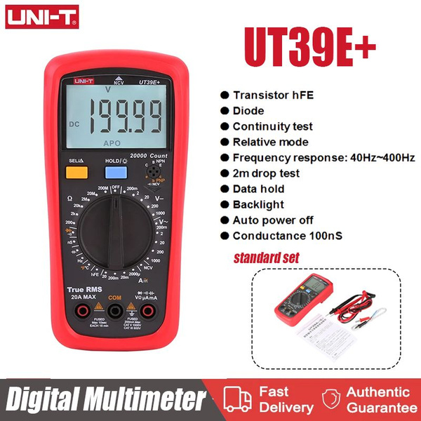 Uni T Ut39e Цифровой мультиметр 20a 1000v Ac Dc купить по выгодной цене с доставкой по Москве и