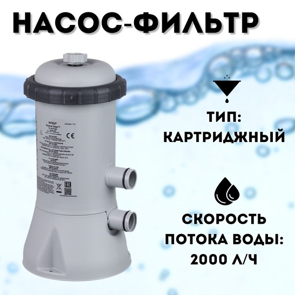 Картриджный фильтр-насос для бассейна (220В, картридж А) 28604 - купить ...