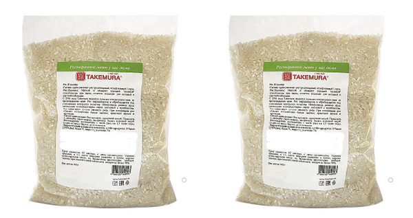 TAKEMURA Рис для суши Японика, 800 г, 2 шт - купить с доставкой по ...