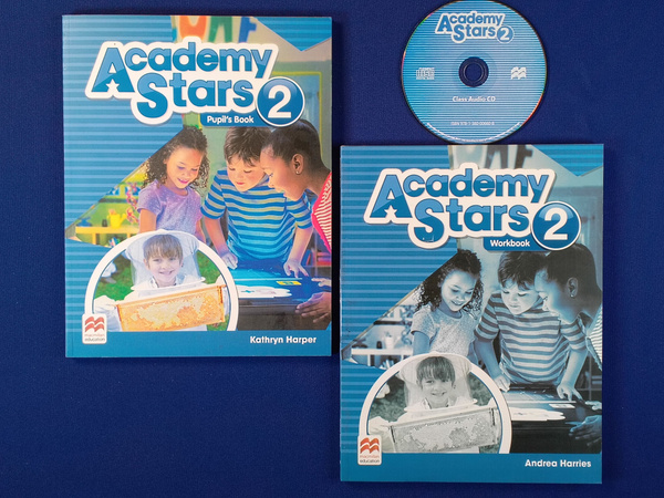 Полный комплект Academy Stars 2: Pupil's Book + Workbook + CD - купить ...