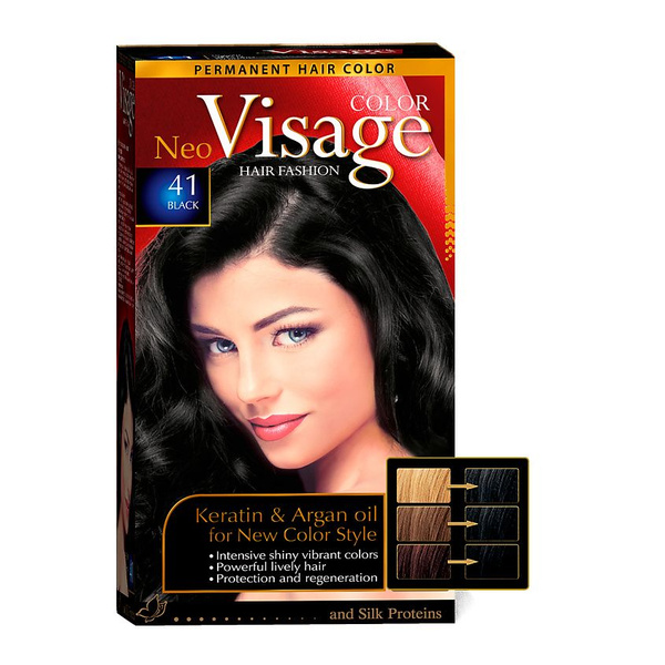 Visage Color Hair Fashion Краска для волос, 100 мл - купить с доставкой ...