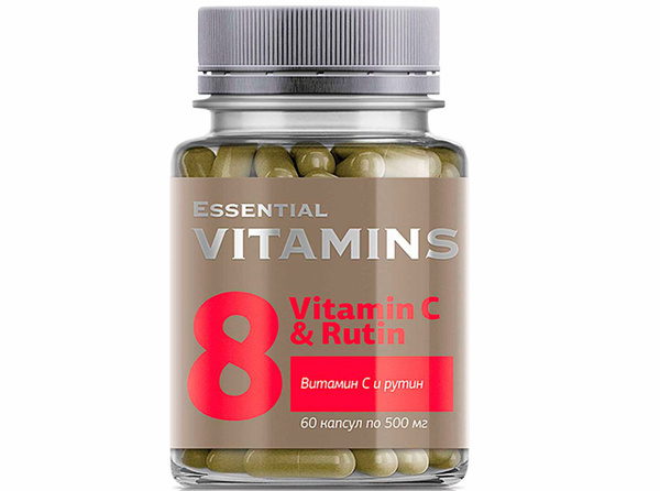 Витамин С и рутин Essential Vitamins, Сибирское здоровье, 60 капсул купить на OZON по низкой ...