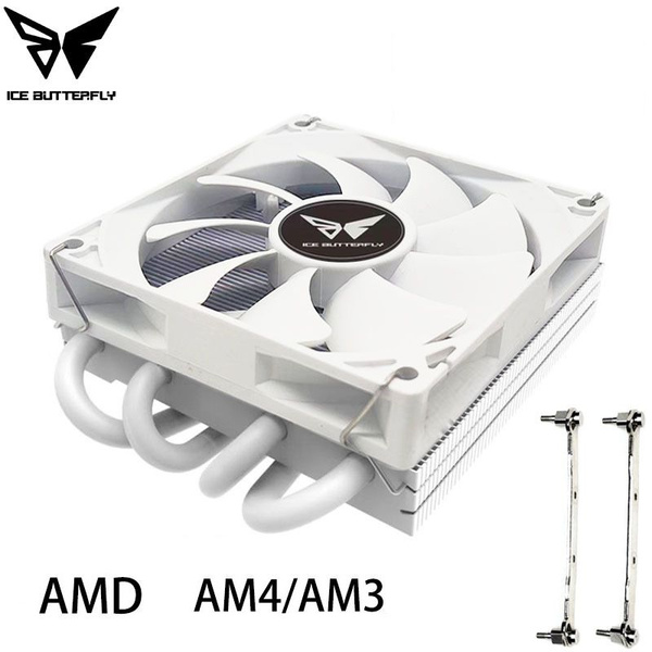 Кулер для процессора mini ITX Intel XC90 без подсветки, Белый, AMD AM4 ...