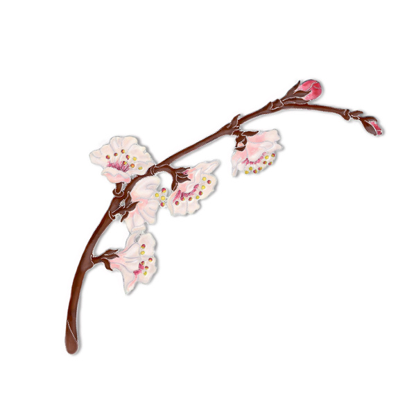 Брошь женская Русские Самоцветы из серебра 925 пробы - купить с ...